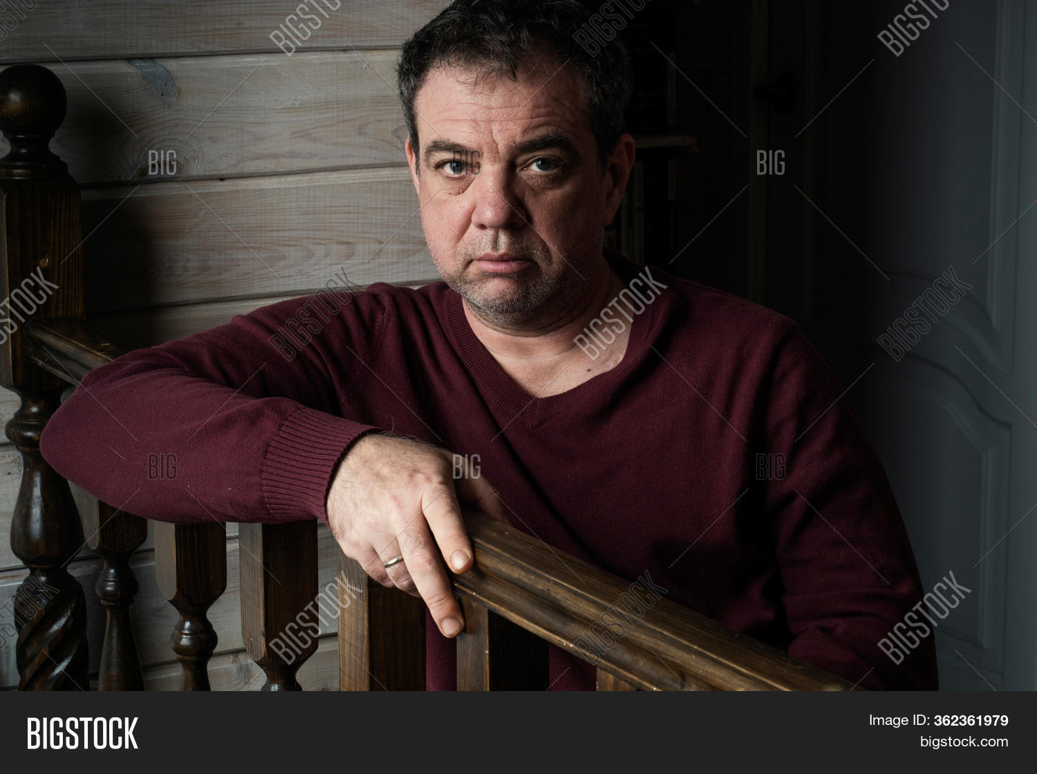 Sad Adult Male Home Image & Photo (Free Trial) | Bigstock
