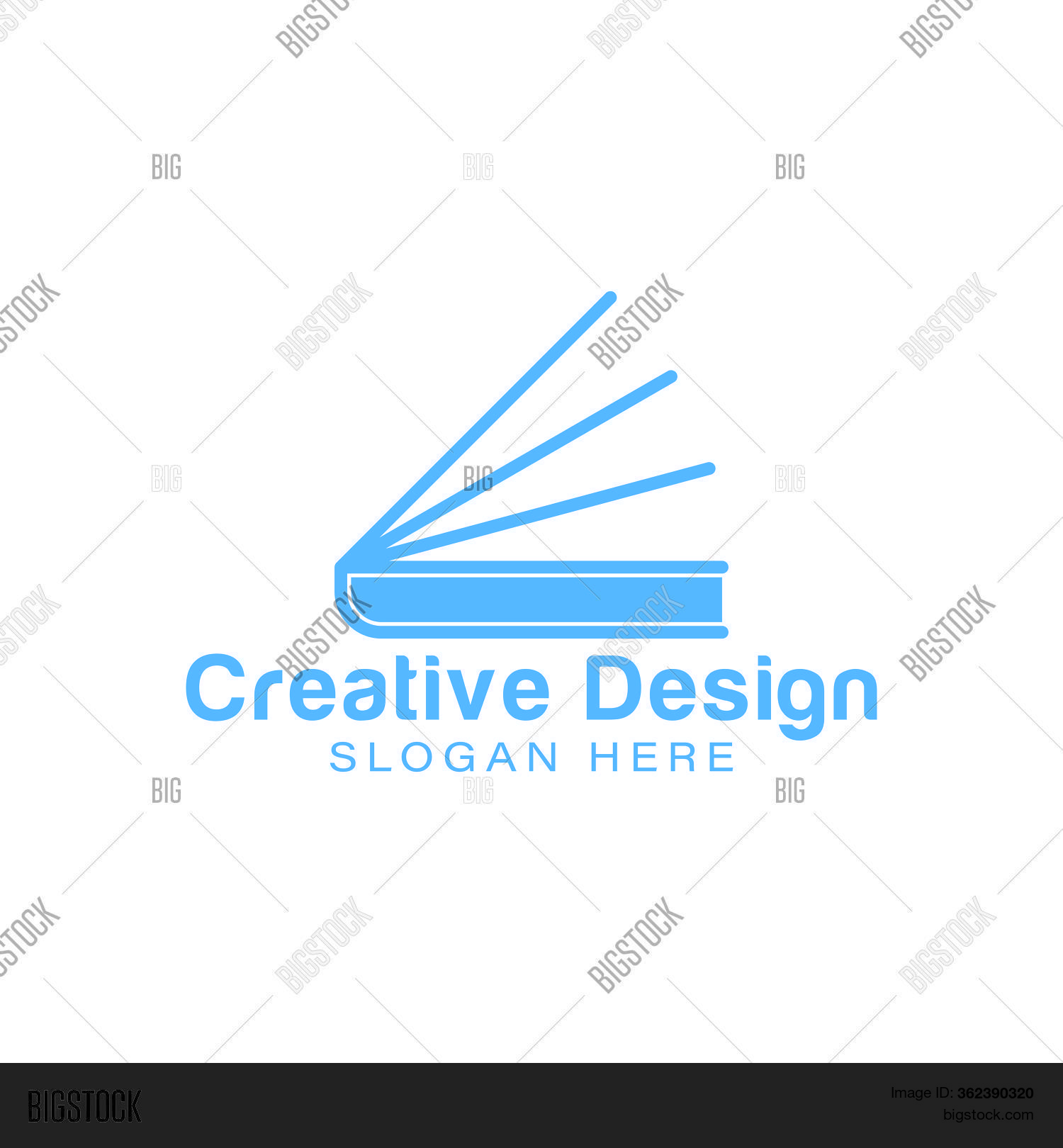Open Book Logo Ideas Vector & Photo (Free Trial) | Bigstock