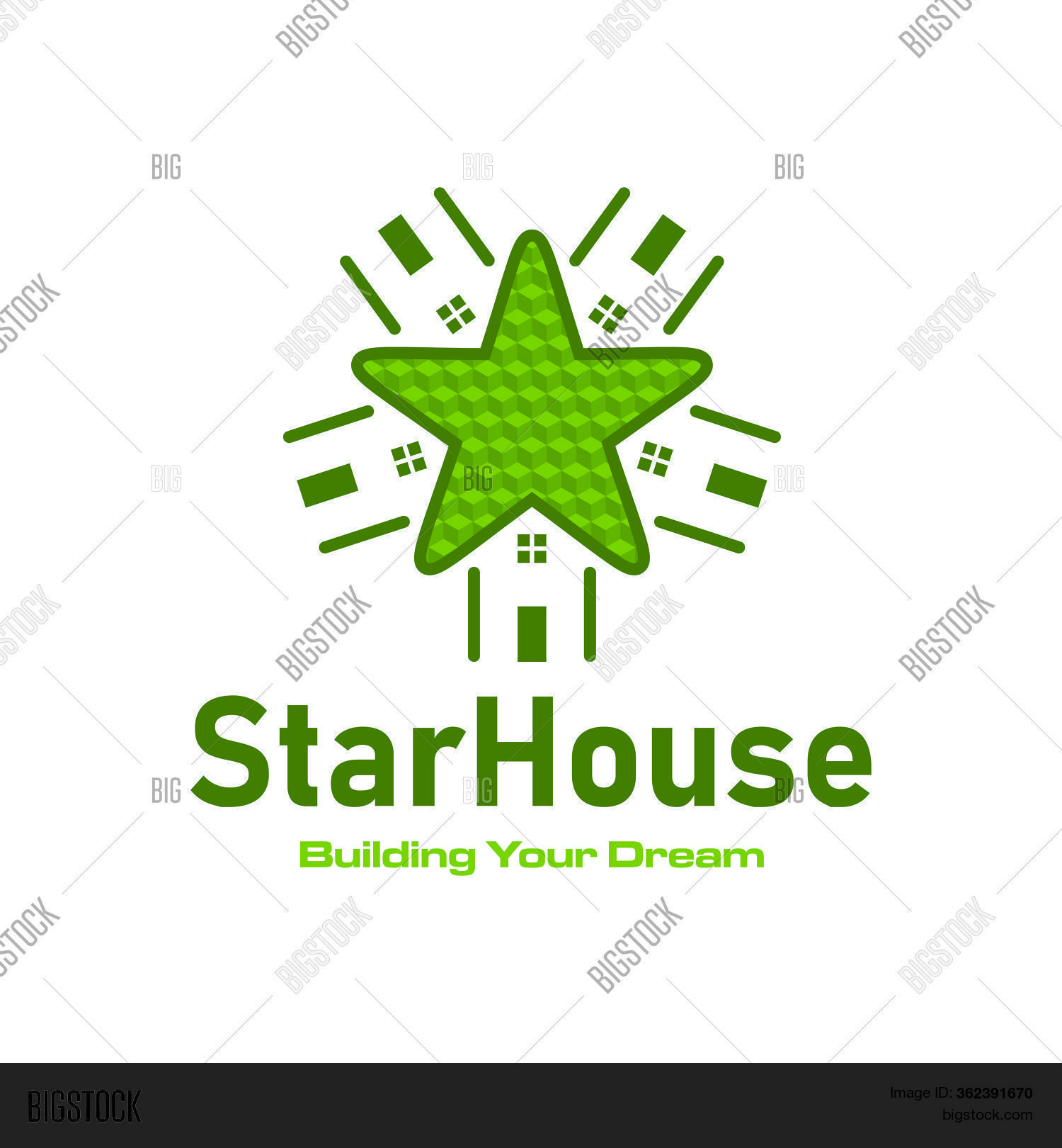 Star House Home. Vector & Photo (Free Trial) | Bigstock