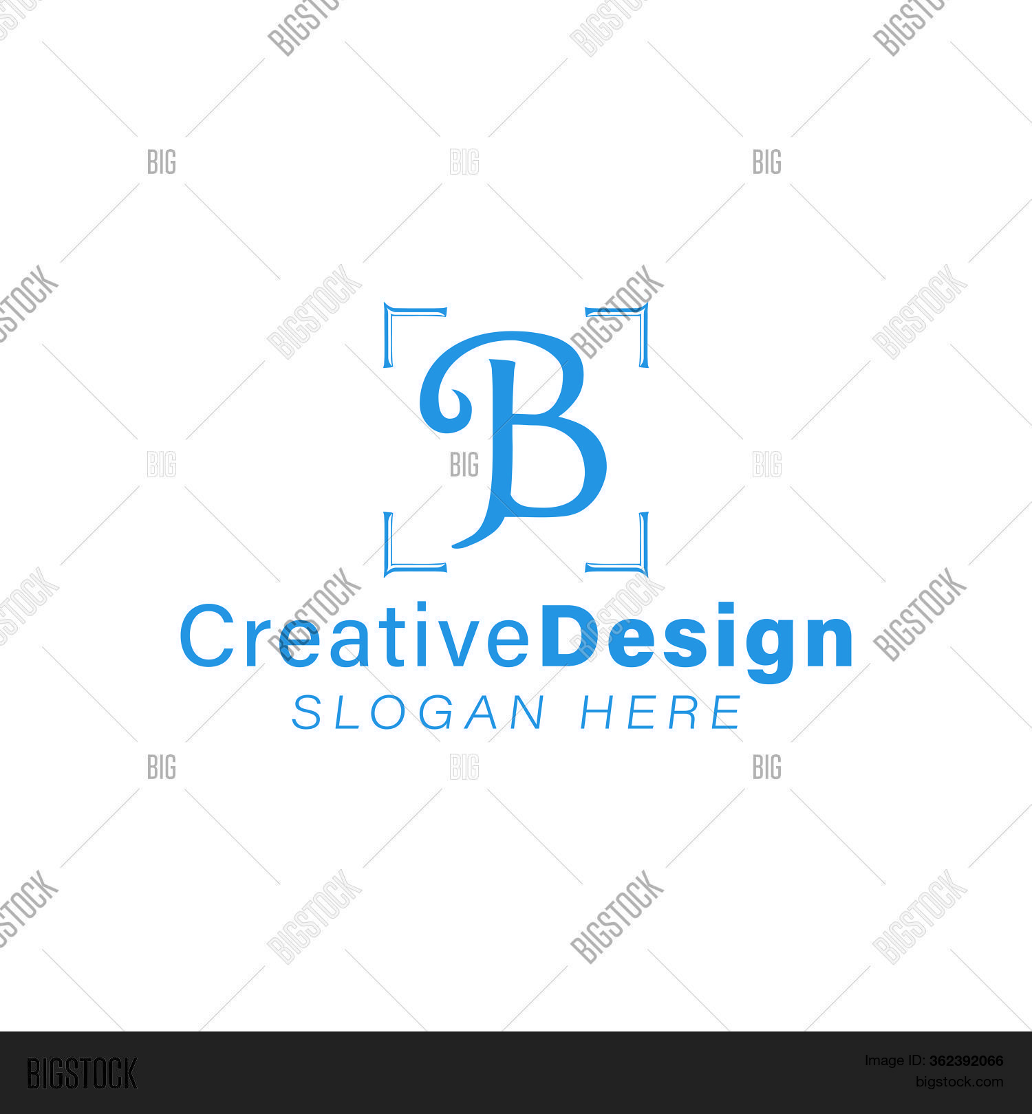 Initial Letter J B Vector & Photo (Free Trial) | Bigstock