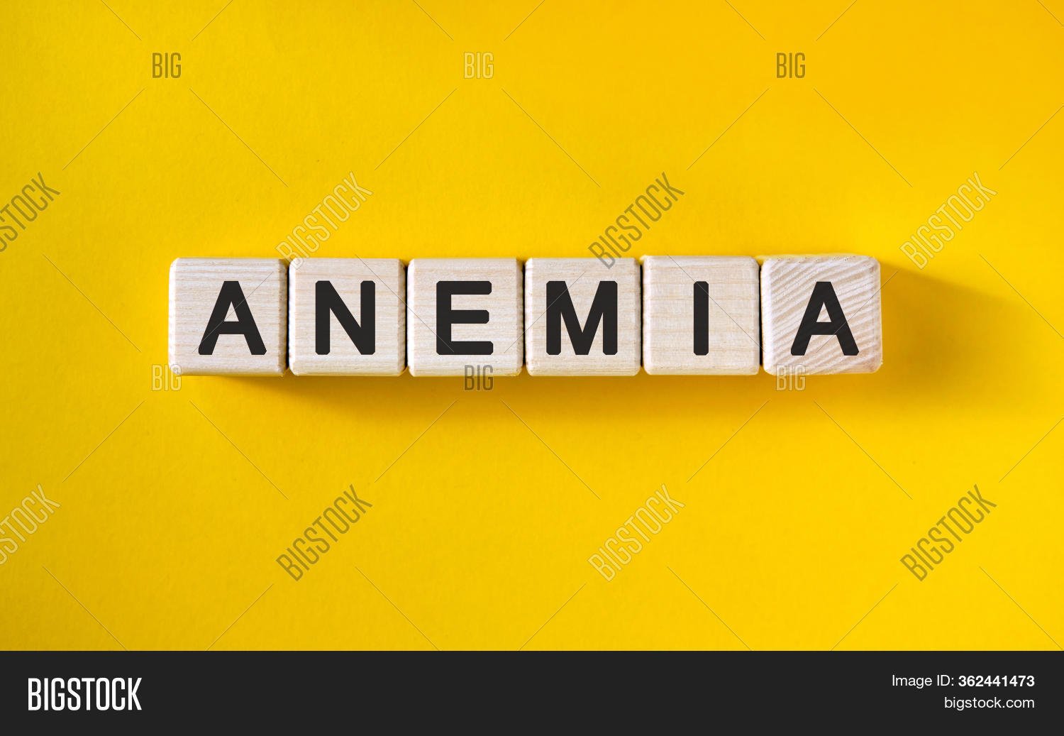 Anemia - Text On Image & Photo (Free Trial) | Bigstock