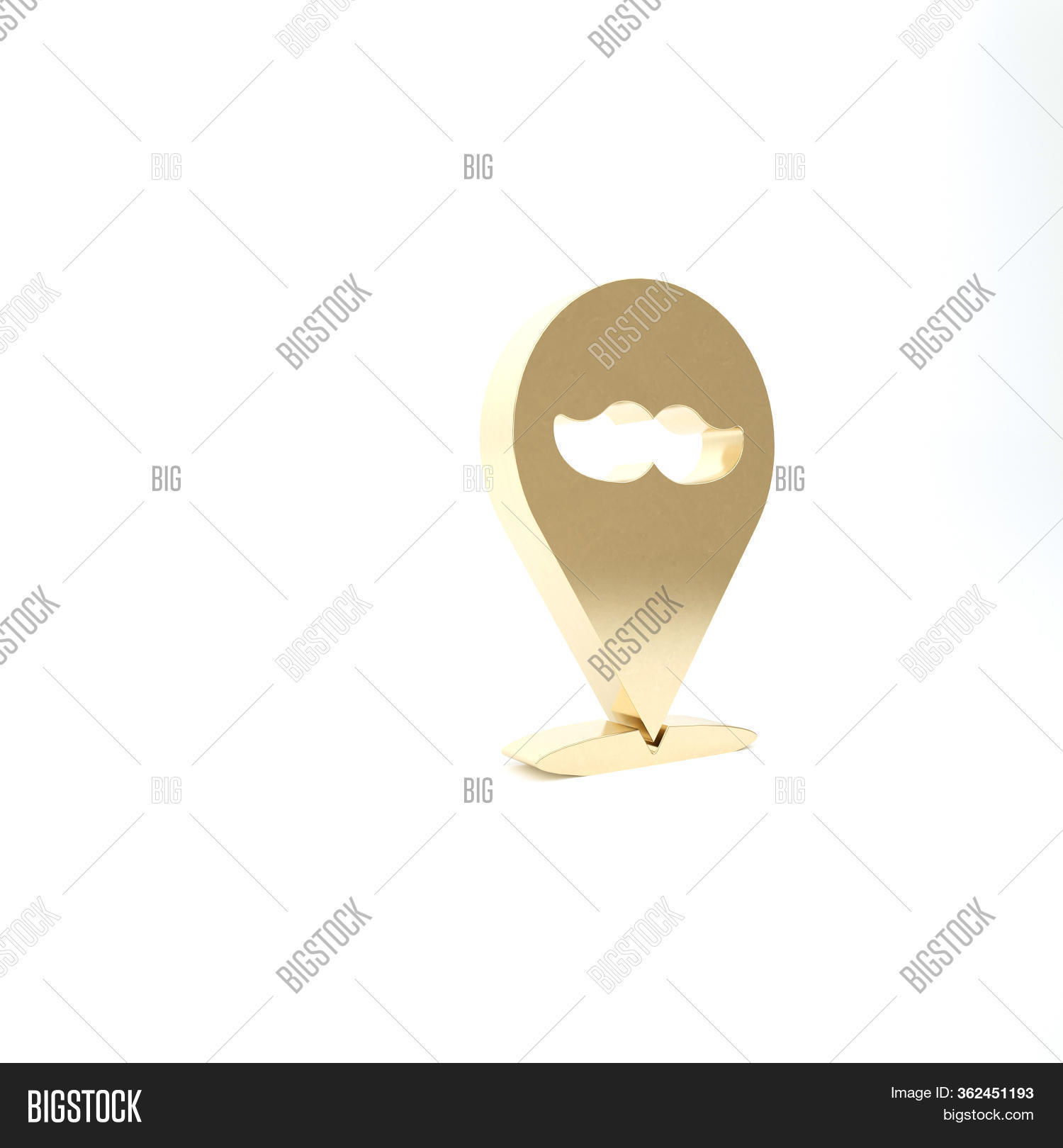Gold Barbershop Icon Image & Photo (Free Trial) | Bigstock