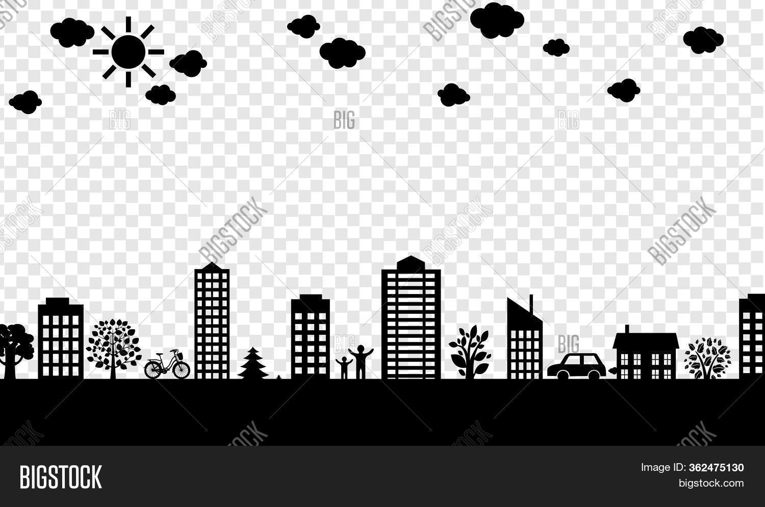 City Border Isolated Image & Photo (Free Trial) | Bigstock