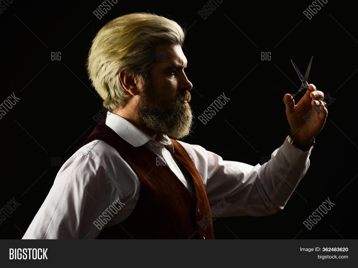 Barbershop. Mature Man Image & Photo (Free Trial) | Bigstock