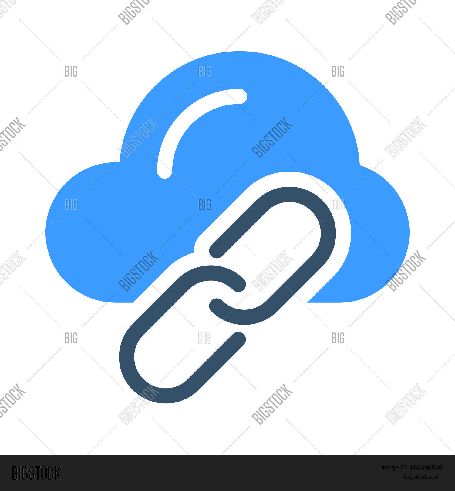 Hyperlink Icon Vector & Photo (Free Trial) | Bigstock