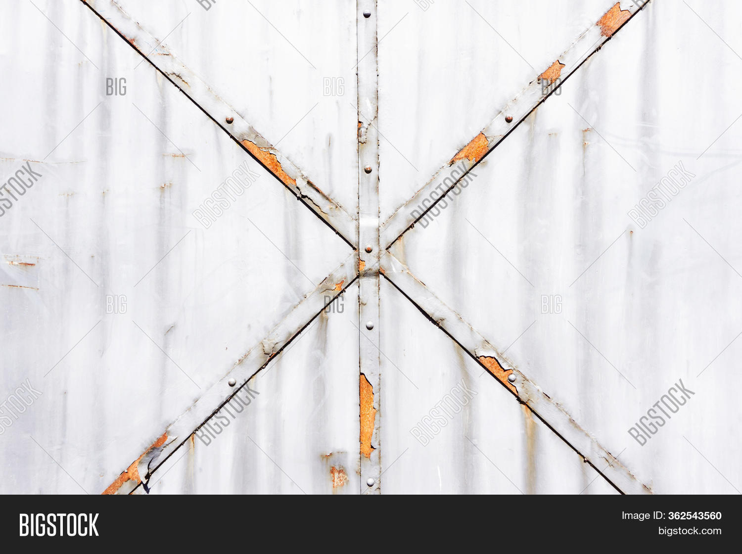 Metal Door Texture. Image & Photo (Free Trial) | Bigstock