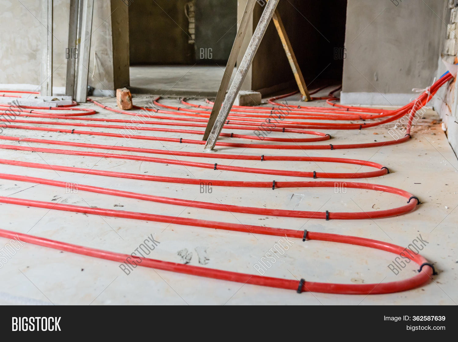 Tubes Underfloor Image & Photo (Free Trial) | Bigstock