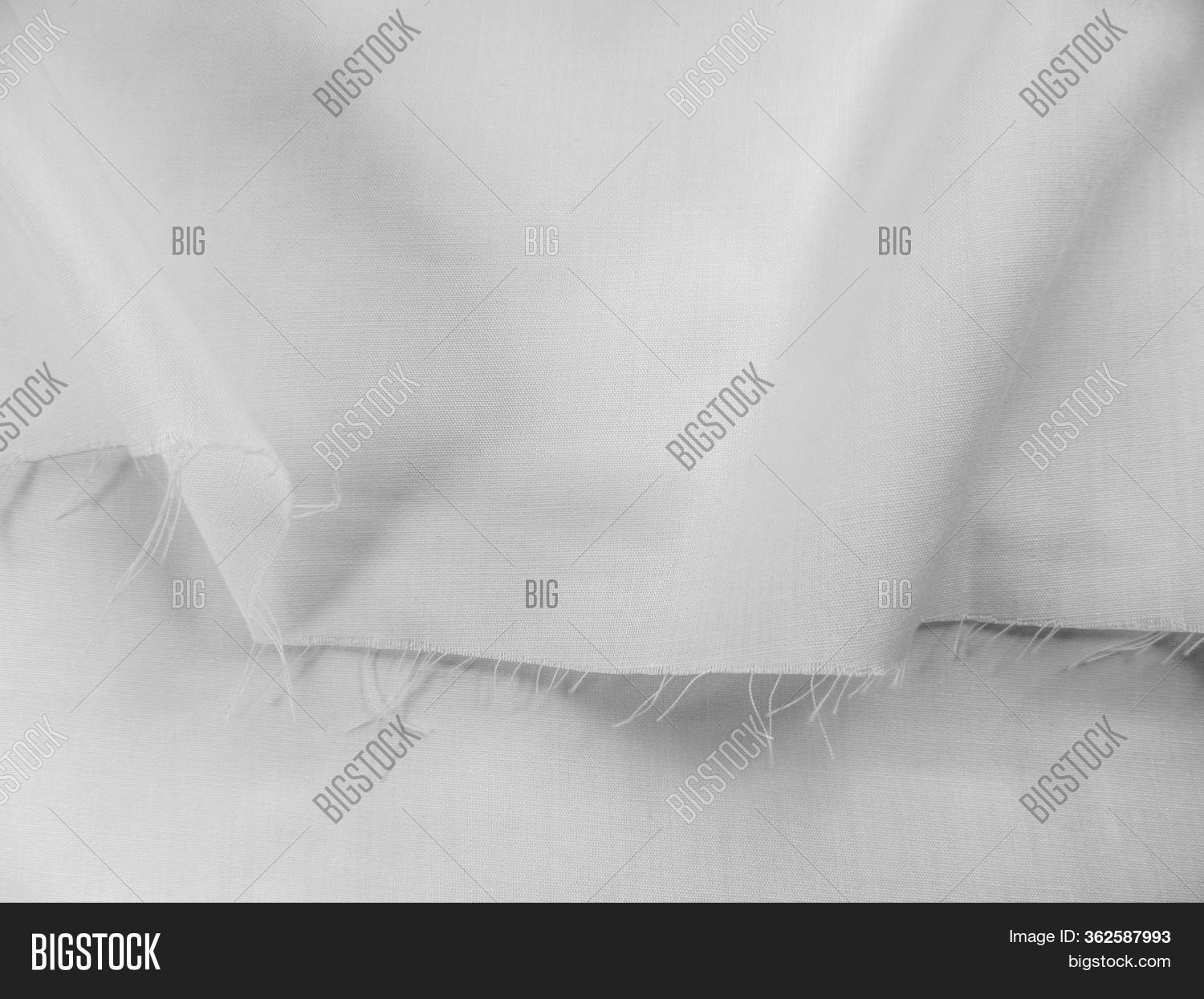 White Fabric Torn Edge Image & Photo (Free Trial) | Bigstock
