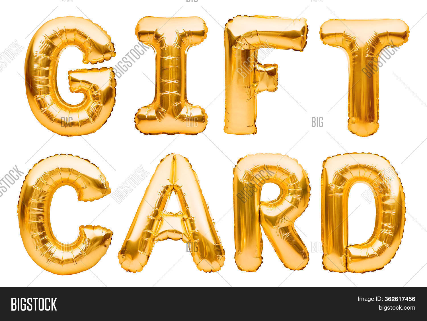 Golden Words Gift Card Image & Photo (Free Trial) | Bigstock