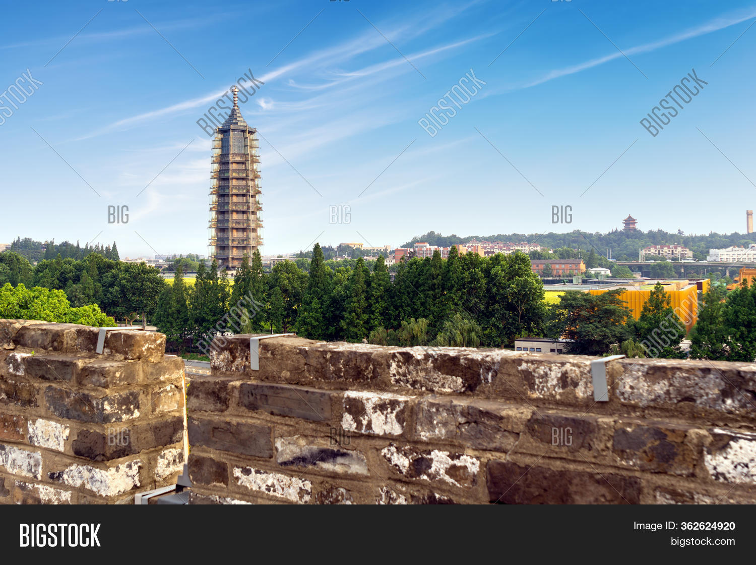 Glazed Pagoda Dabao'en Image & Photo (Free Trial) | Bigstock
