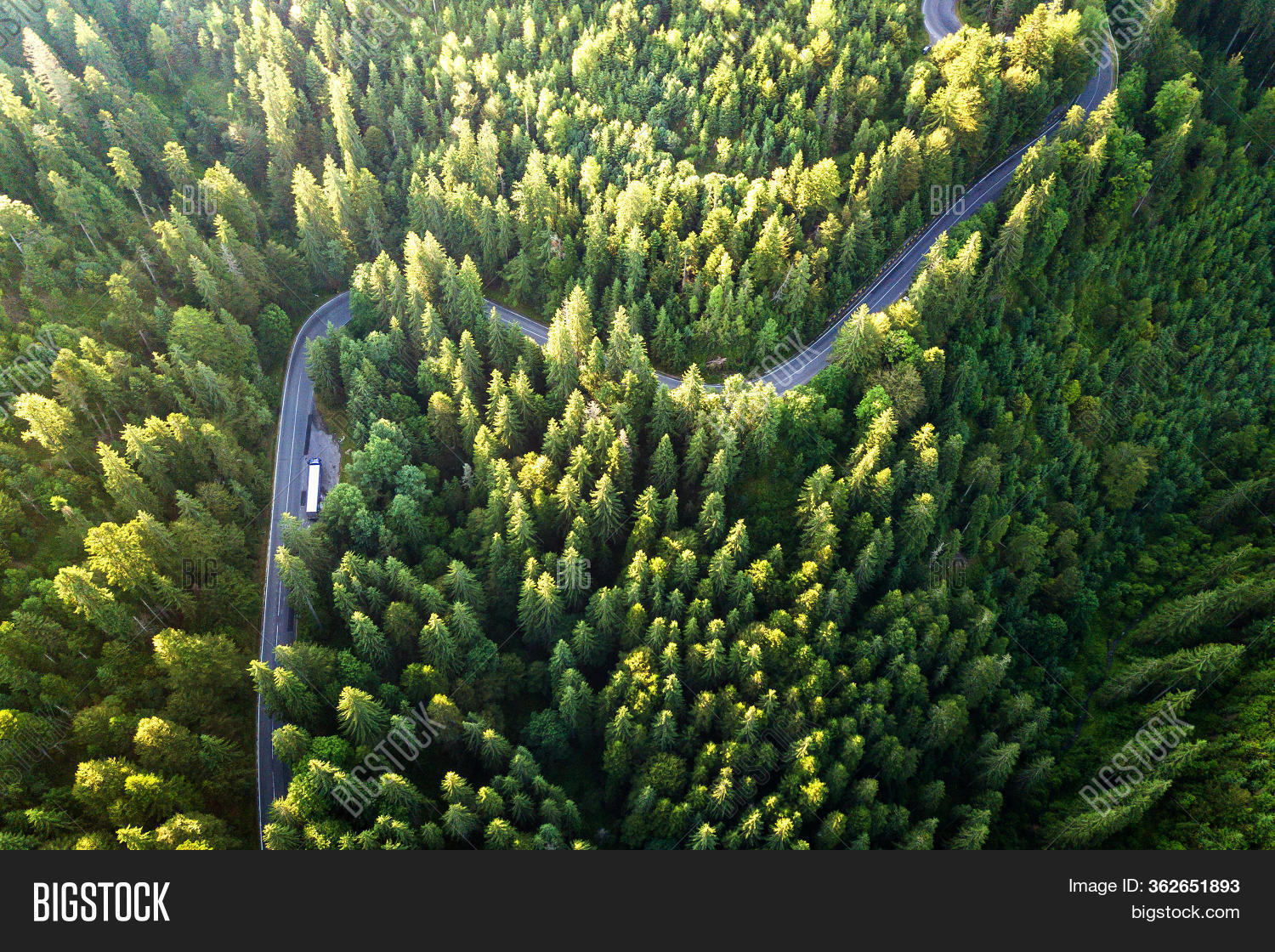 Aerial View Winding Image & Photo (Free Trial) | Bigstock