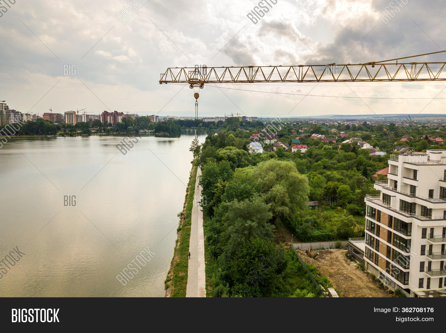 Aerial View Tower Image & Photo (Free Trial) | Bigstock