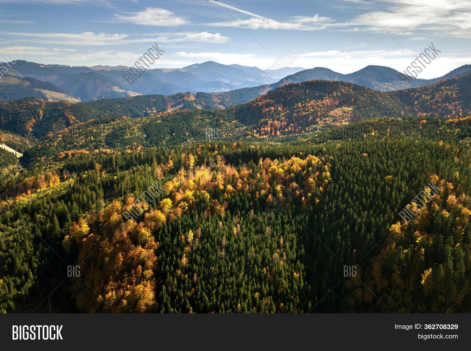 Aerial View Autumn Image & Photo (Free Trial) | Bigstock