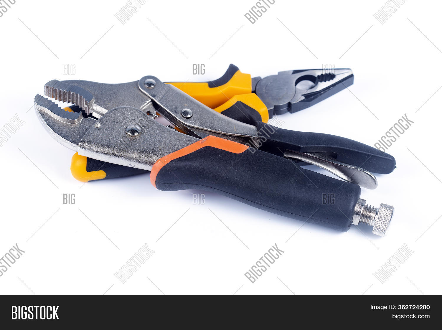 Pliers Isolated On Image & Photo (Free Trial) | Bigstock