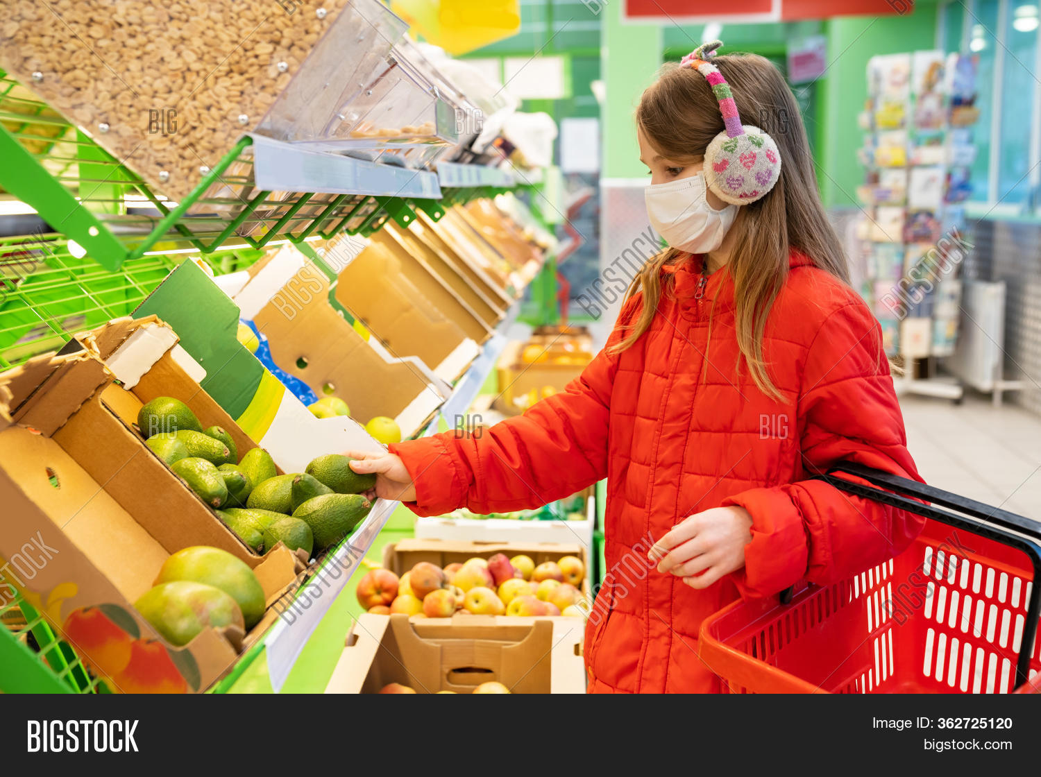 Teen Girl Red Jacket, Image & Photo (Free Trial) | Bigstock