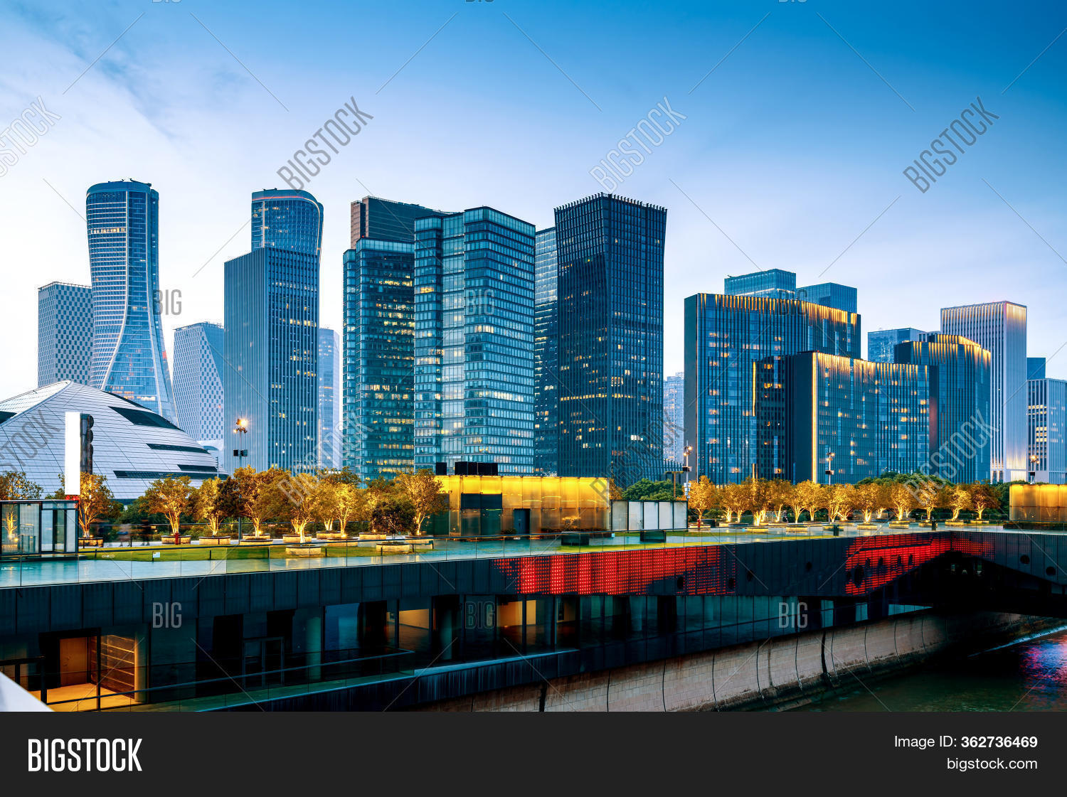 Architectural Night Image & Photo (Free Trial) | Bigstock