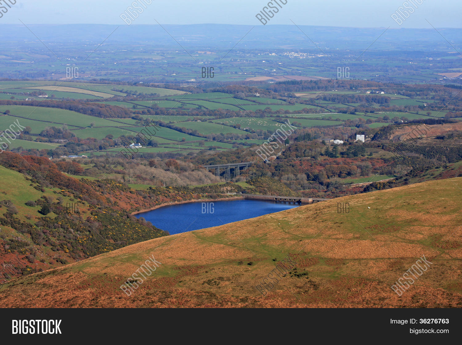 Meldon Reservoir, Image & Photo (Free Trial) | Bigstock