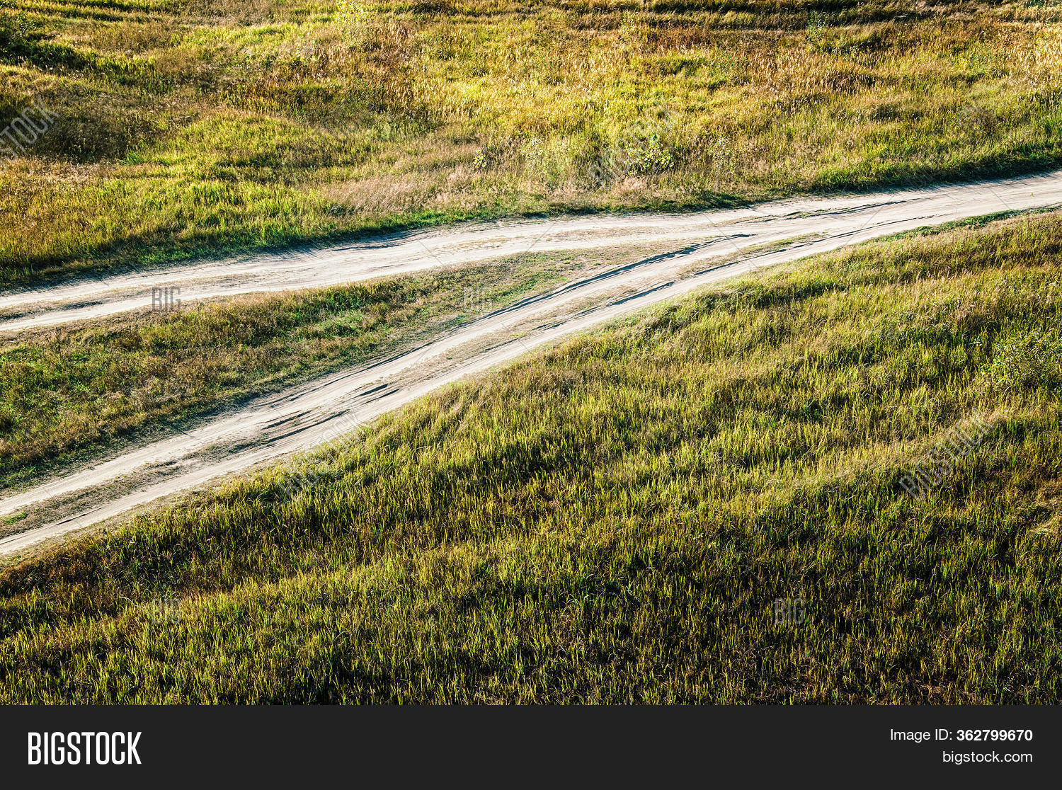 Intersection Paths. Image & Photo (Free Trial) | Bigstock