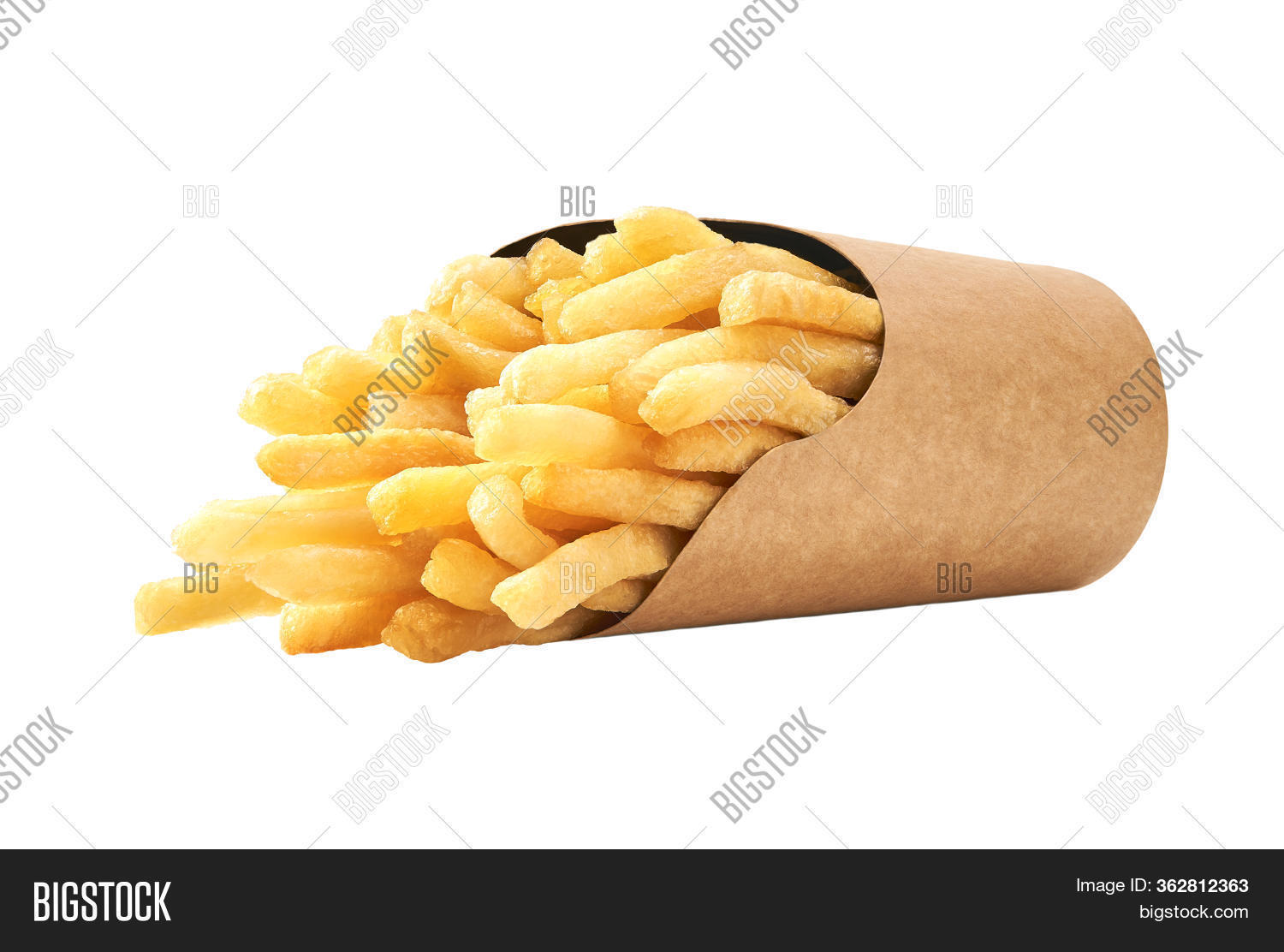 French Fries Paper Cup Image & Photo (Free Trial) | Bigstock