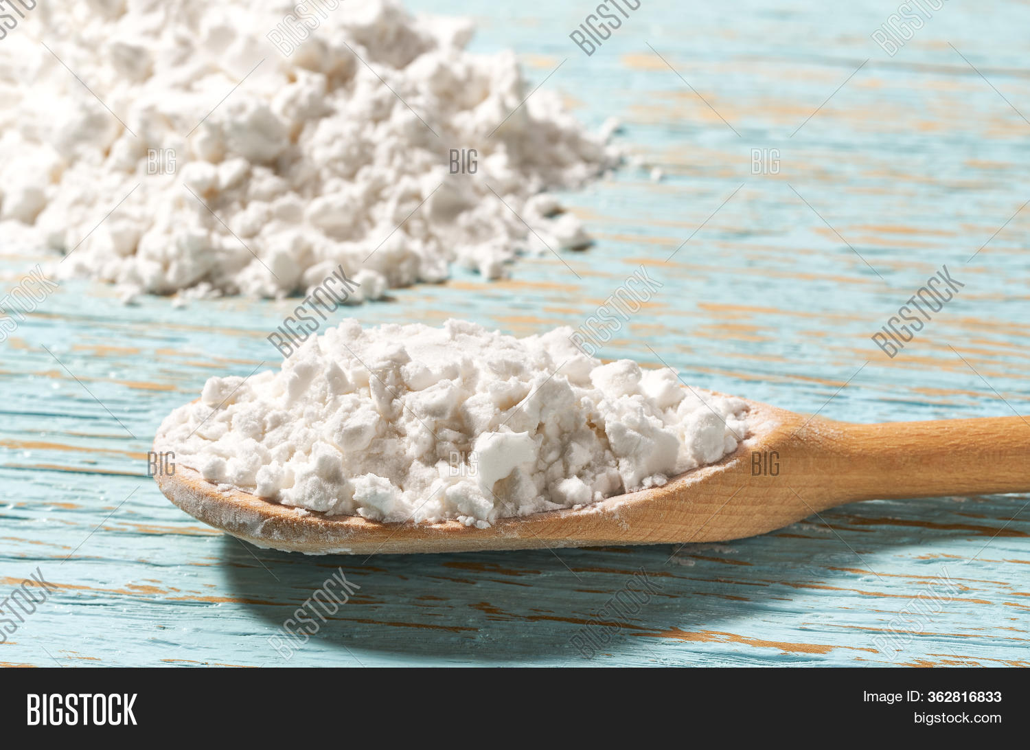 Potato Starch Wooden Image & Photo (Free Trial) | Bigstock