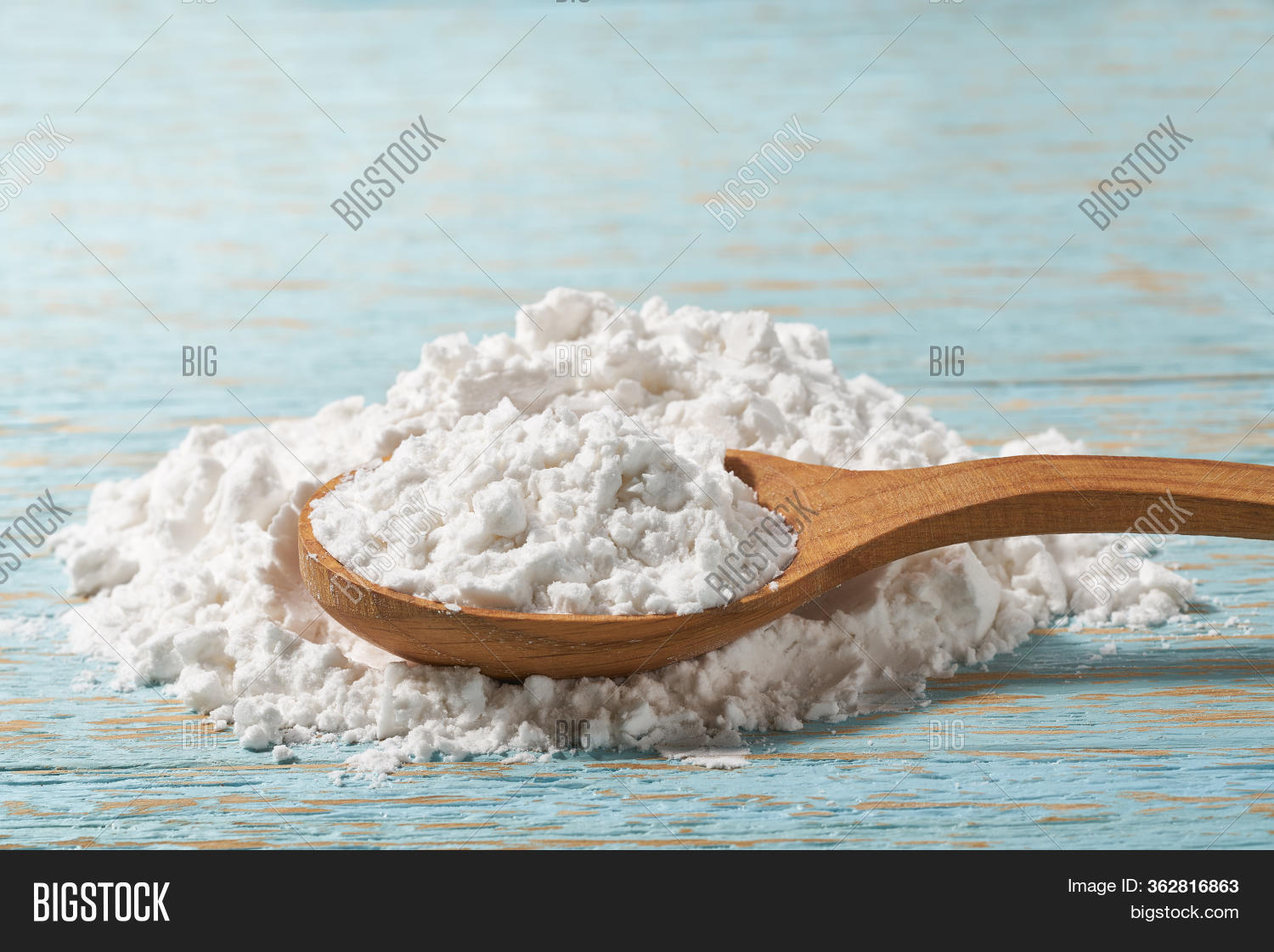 Potato Starch Wooden Image & Photo (Free Trial) | Bigstock