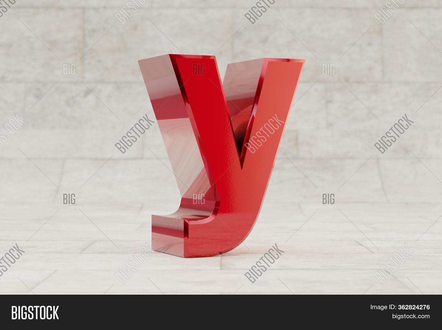 Red 3d Letter Y Image & Photo (Free Trial) | Bigstock