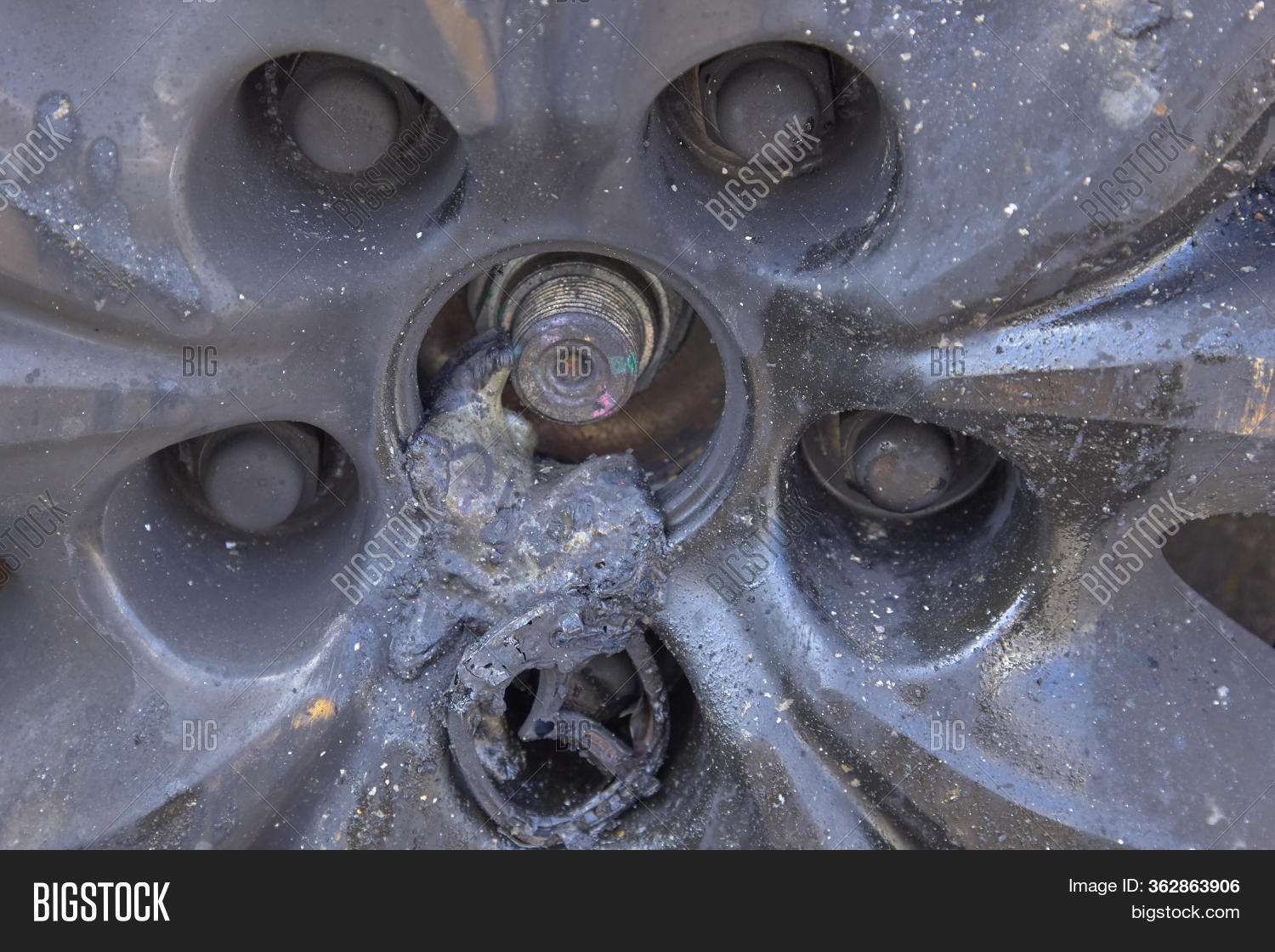 Wheels Wheels Burned- Image & Photo (Free Trial) | Bigstock