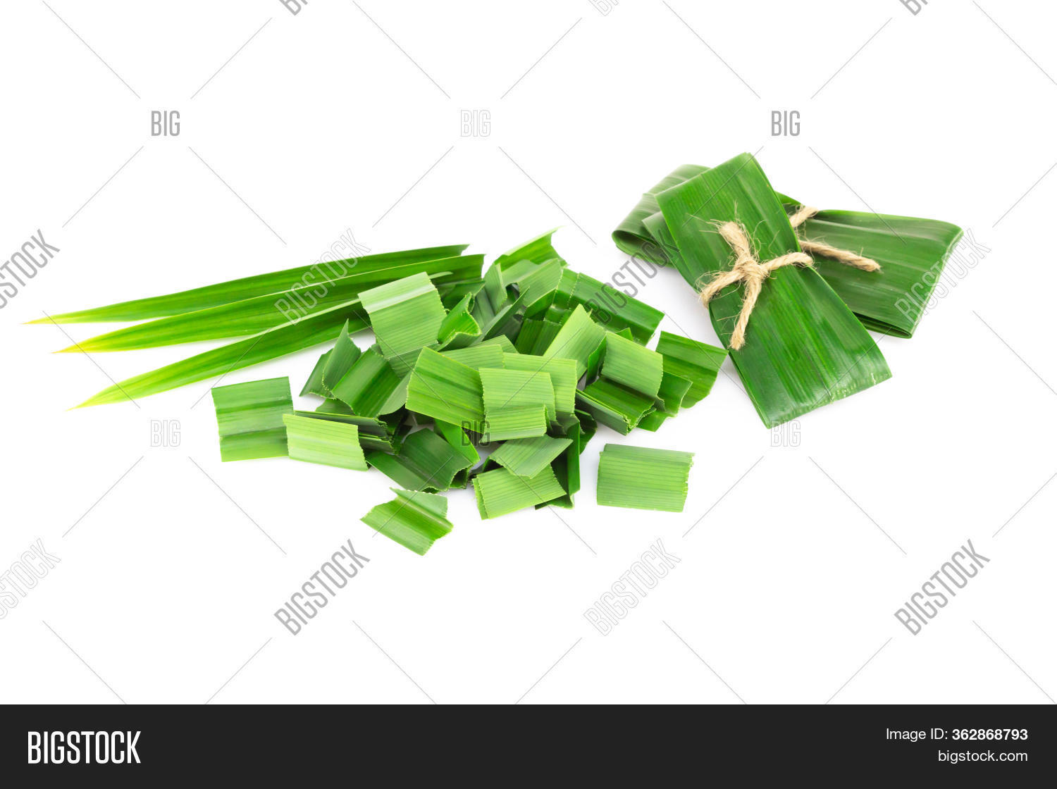 Fresh Green Pandan Image & Photo (Free Trial) | Bigstock