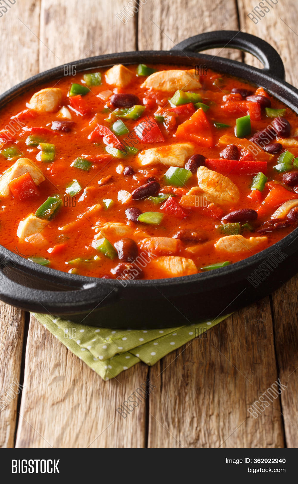 Chicken Stew Red Beans Image & Photo (Free Trial) | Bigstock