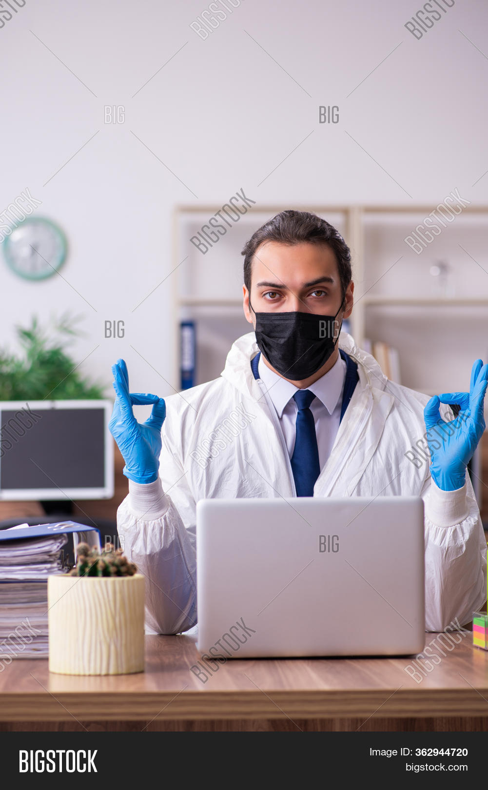 Young Male Employee Image & Photo (Free Trial) | Bigstock