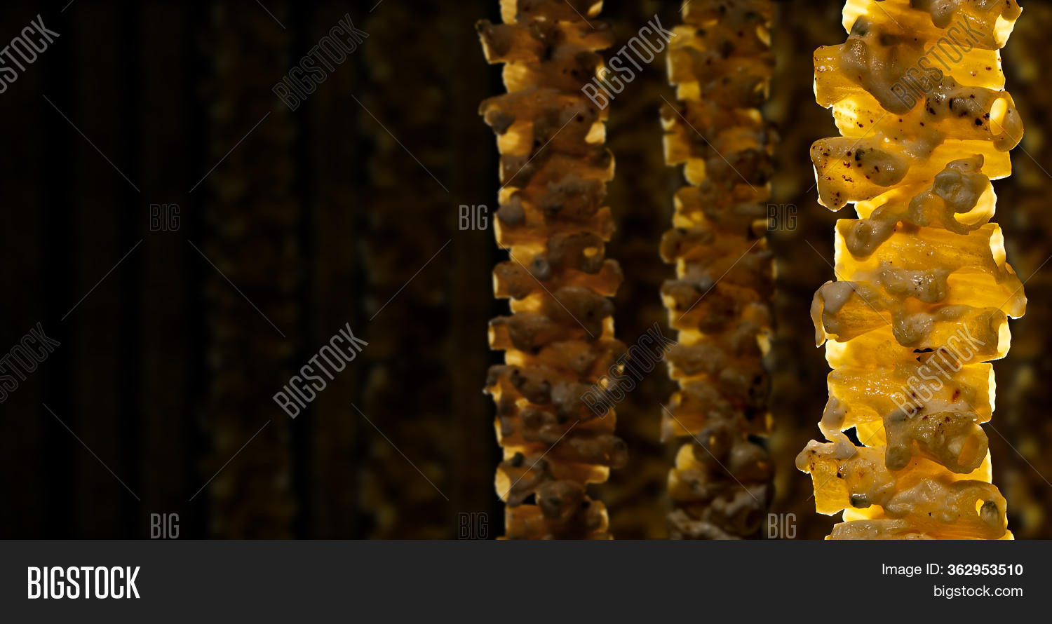 Macaroni Cheese Chain Image & Photo (Free Trial) | Bigstock