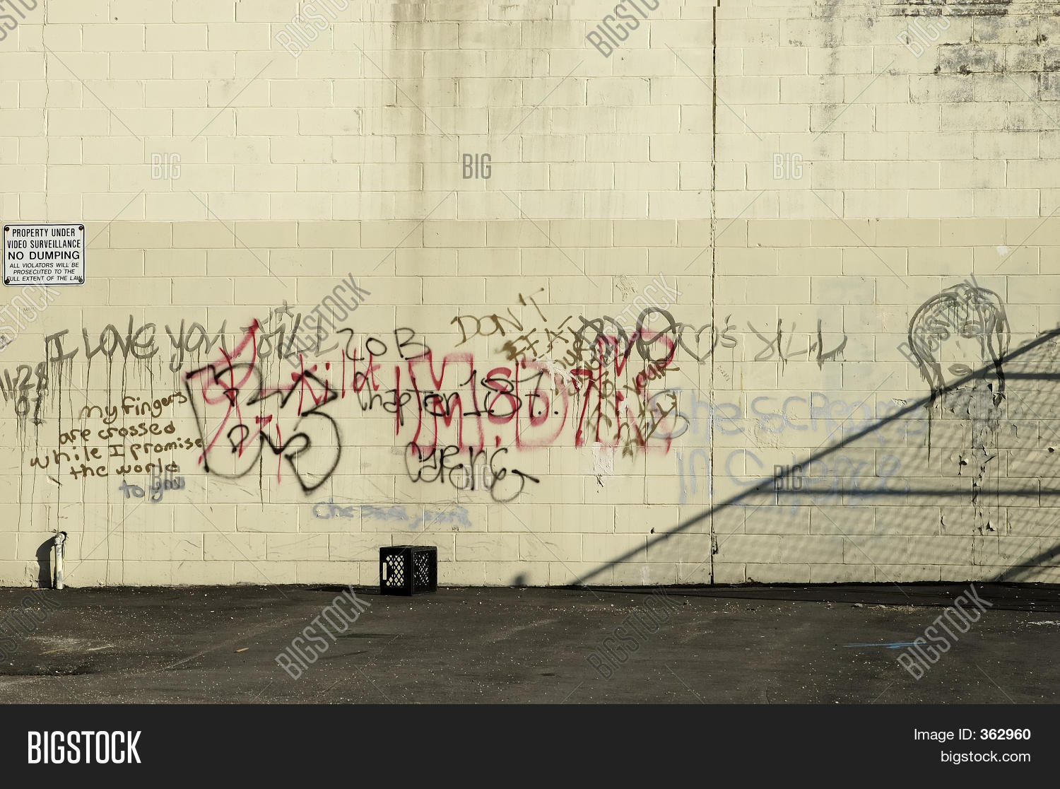 Imagen y foto Pared De Graffiti (prueba gratis) | Bigstock