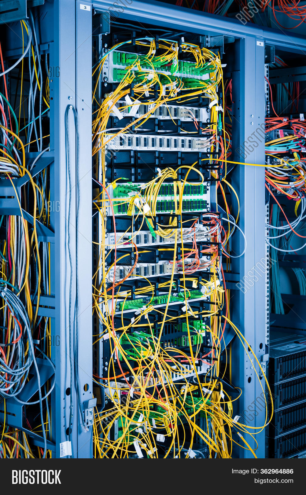 Server Rack Fiber Image & Photo (Free Trial) | Bigstock