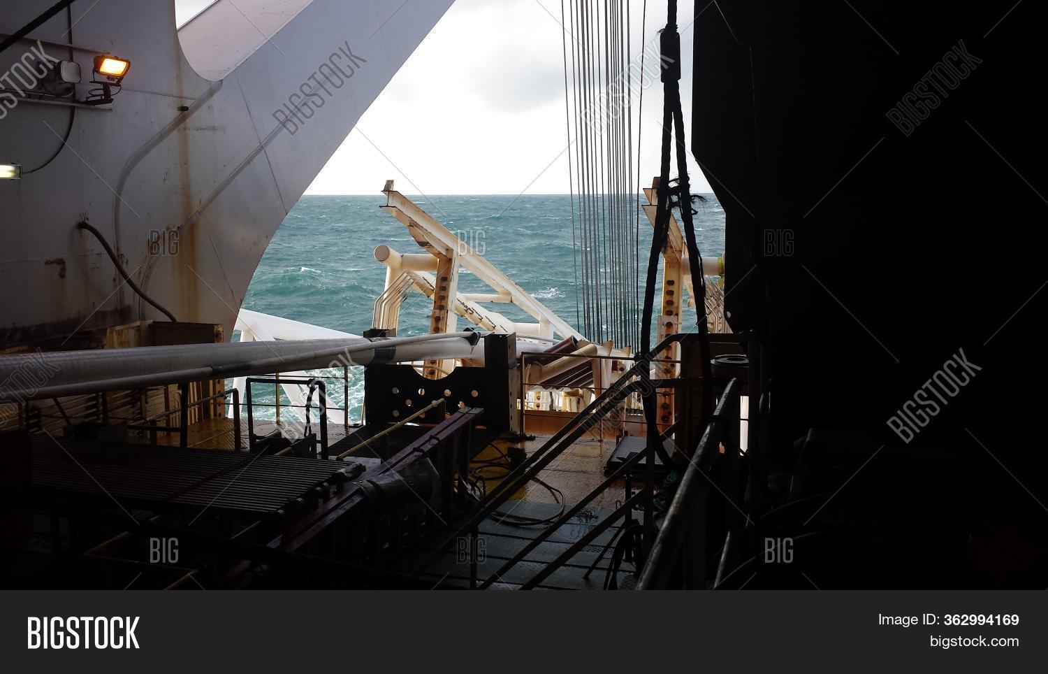 Pipe-laying Vessel Image & Photo (Free Trial) | Bigstock