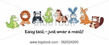 Cute Cartoon Animals Vector & Photo (Free Trial) | Bigstock