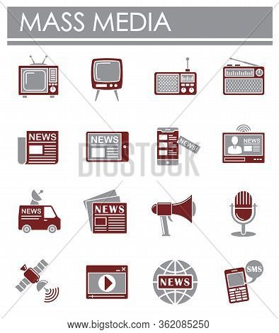 Mass Media Related Vector & Photo (Free Trial) | Bigstock