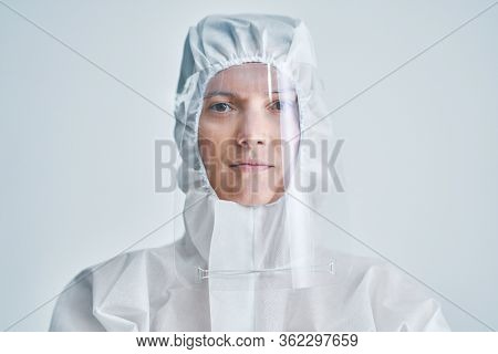 Woman Bio-hazard Suit Image & Photo (Free Trial) | Bigstock