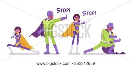 Super Strong Girl Cartoon