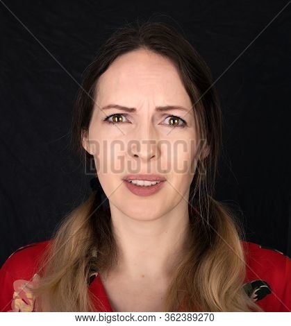 Emotion. Closed Woman Image & Photo (Free Trial) | Bigstock