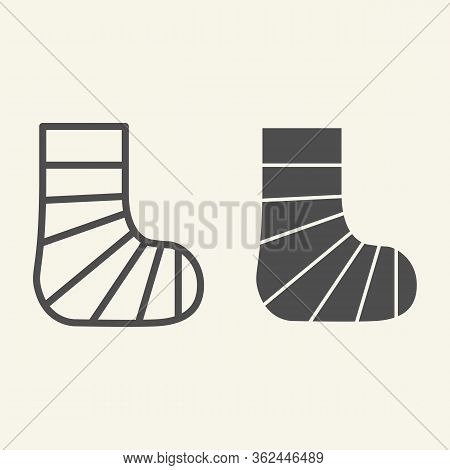 Broken Leg Cast Images, Illustrations & Vectors (Free) - Bigstock