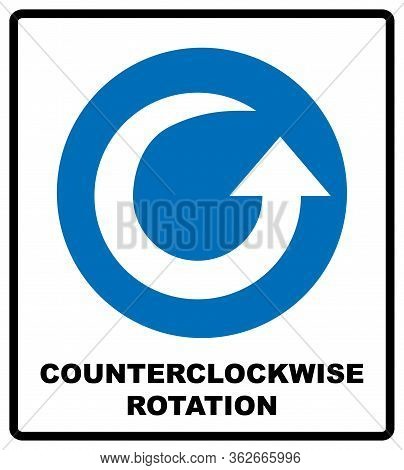 Counterclockwise Vector & Photo (Free Trial) | Bigstock