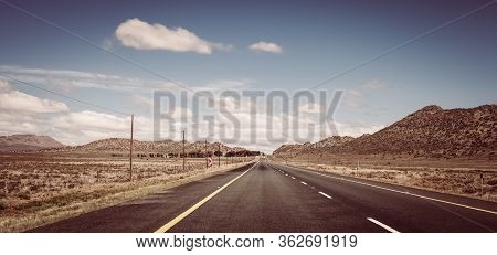 Empty Country Highway Image & Photo (Free Trial) | Bigstock