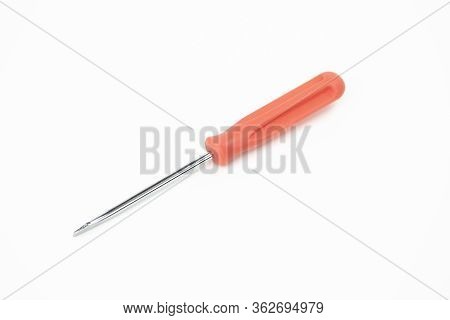 Red Handle Isolated On Image & Photo (Free Trial) | Bigstock
