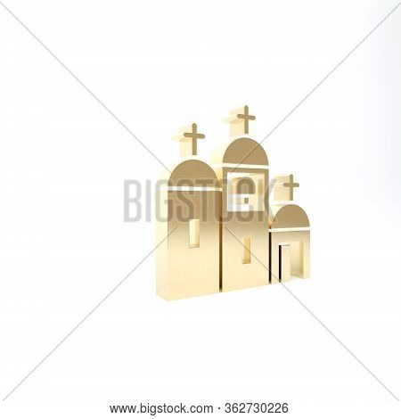 Gold Church Building Image & Photo (Free Trial) | Bigstock