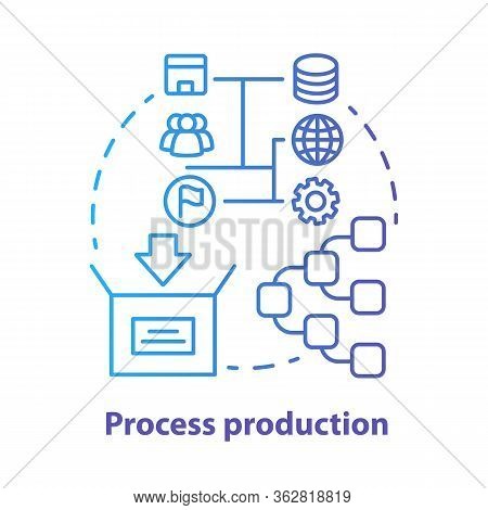Process Production Vector & Photo (Free Trial) | Bigstock
