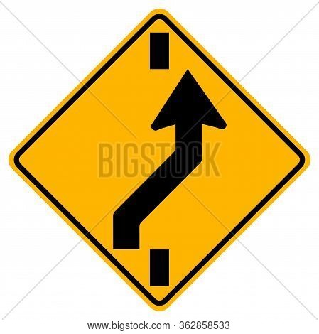Warning Signs Shift Vector & Photo (Free Trial) | Bigstock
