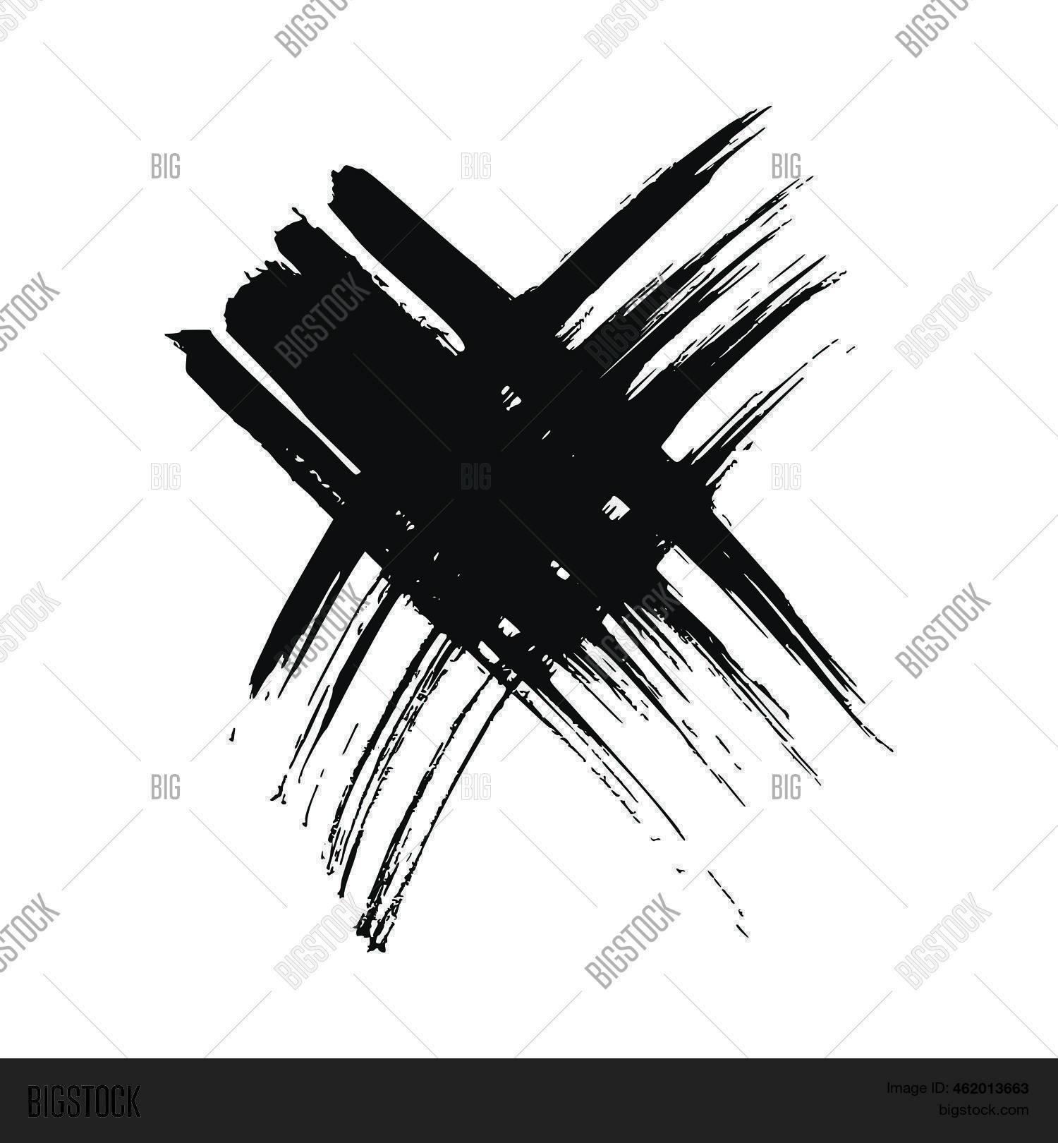 Hand Drawn Cross Vector & Photo (Free Trial) | Bigstock