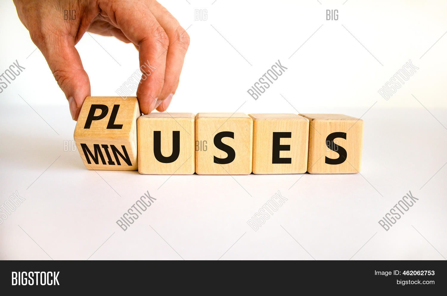 Pluses Minuses Symbol Image & Photo (Free Trial) | Bigstock