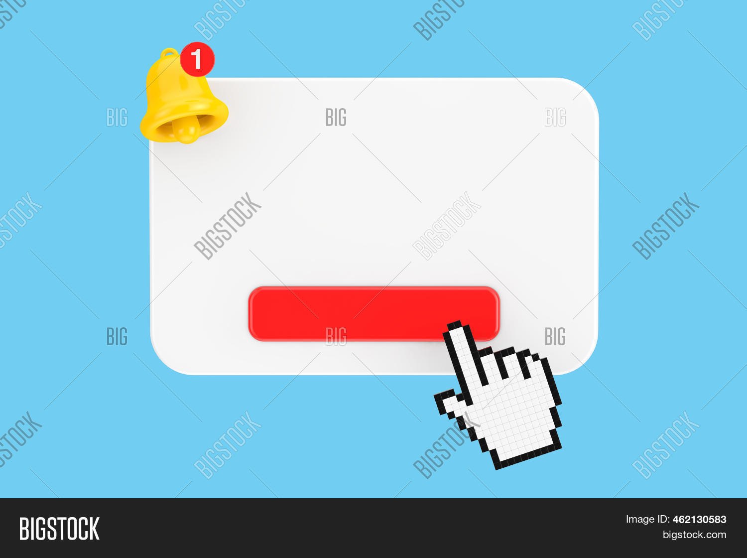 Blank Notification Image & Photo (Free Trial) | Bigstock