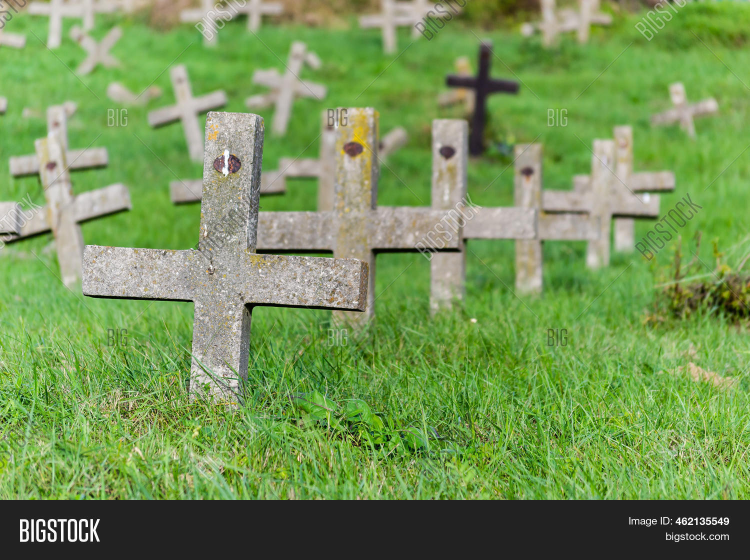 Tombstones Old Image & Photo (Free Trial) | Bigstock